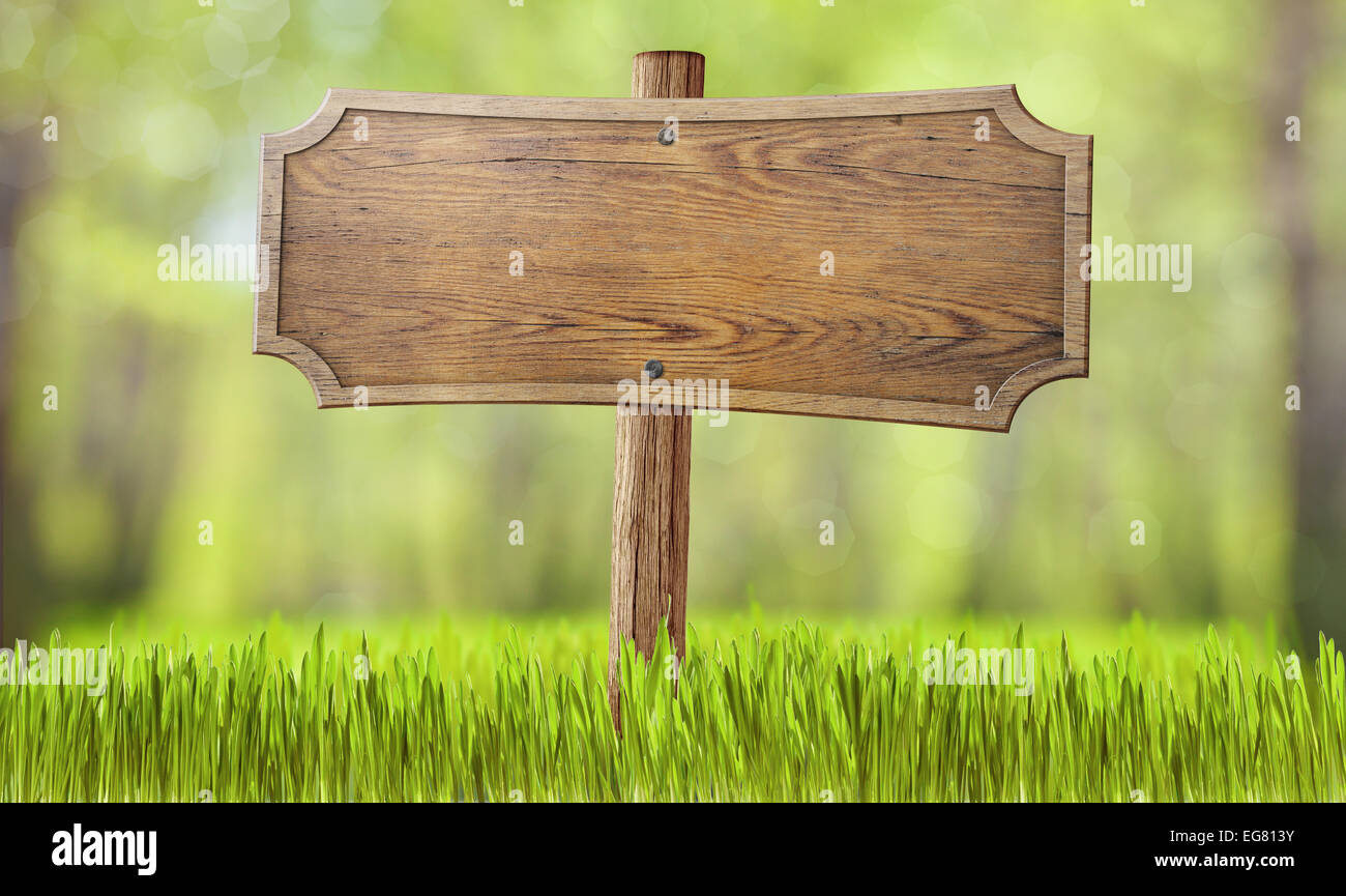 Sign board forest hi-res stock photography and images - Alamy