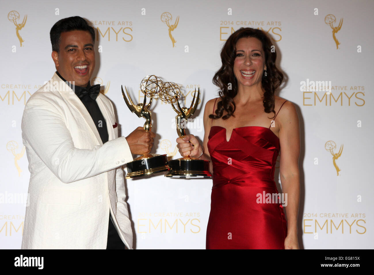 Creative Primetime Emmy Awards 2014 - Press Room, also known as the ...