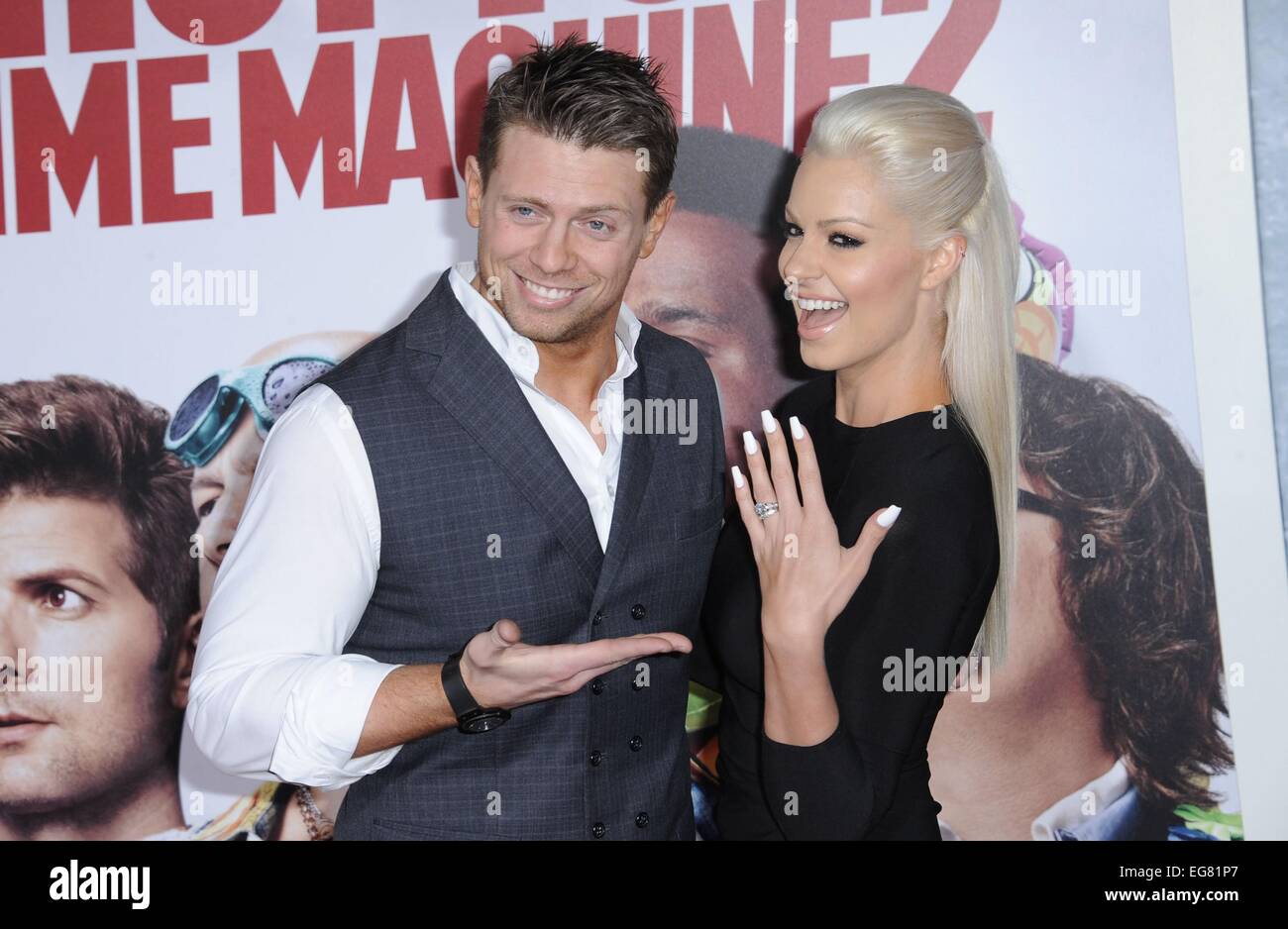 Los Angeles, California, USA. 18th Feb, 2015. The Miz at arrivals for ...