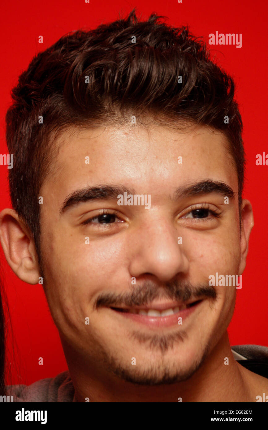 The rapper Italian Moreno, back from the last Sanremo Festival, he met ...