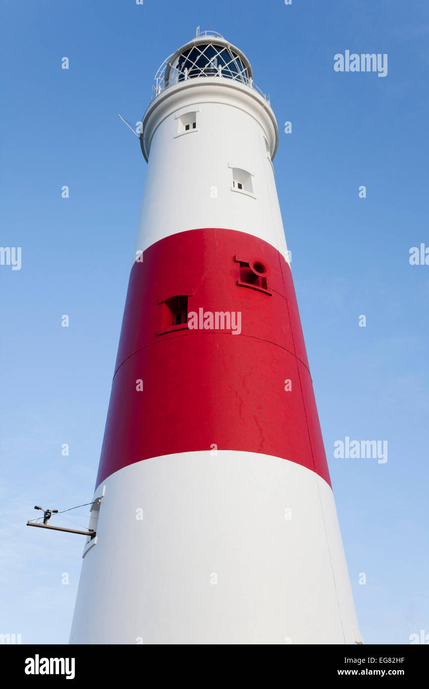 Portland Bill Lighthouse in Dorset, England. Still operational now with ...