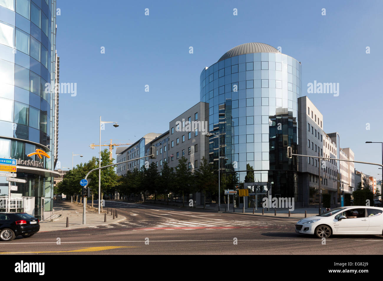 Luxembourg City street scene - Capital City of the Grand Duchy of ...