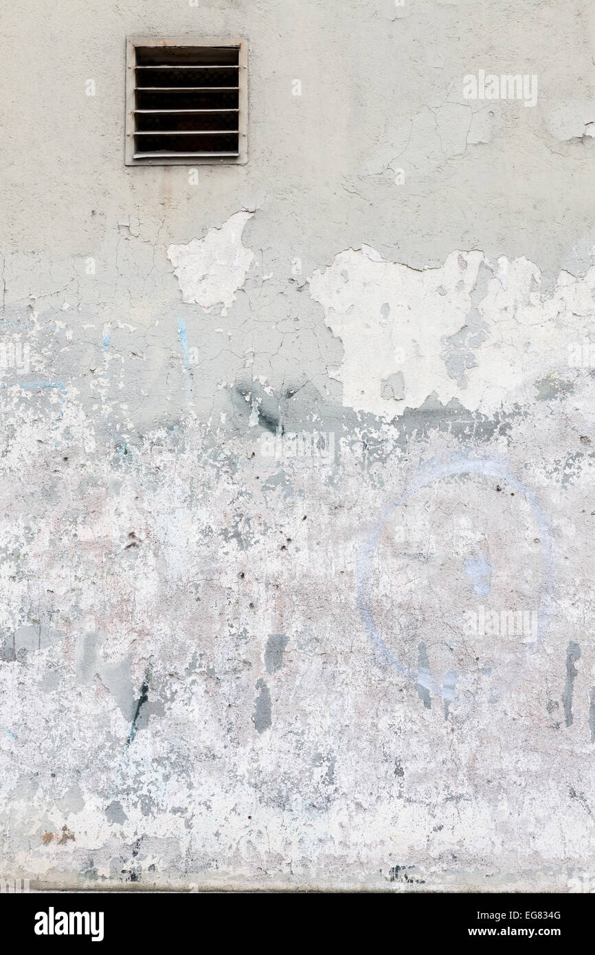 Worn old painted concrete wall Stock Photo - Alamy