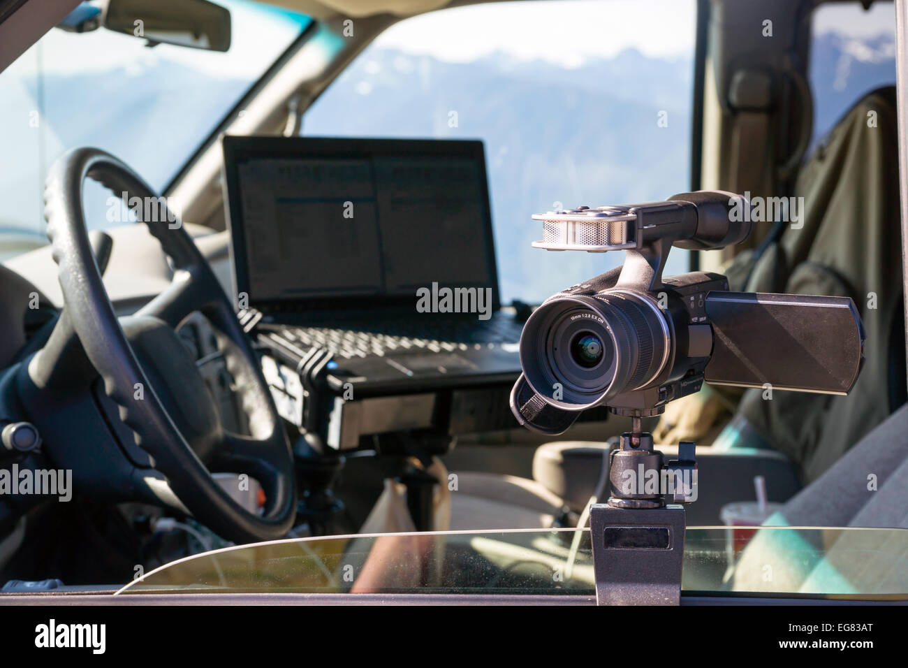 Surveillance van hi-res stock photography and images - Alamy