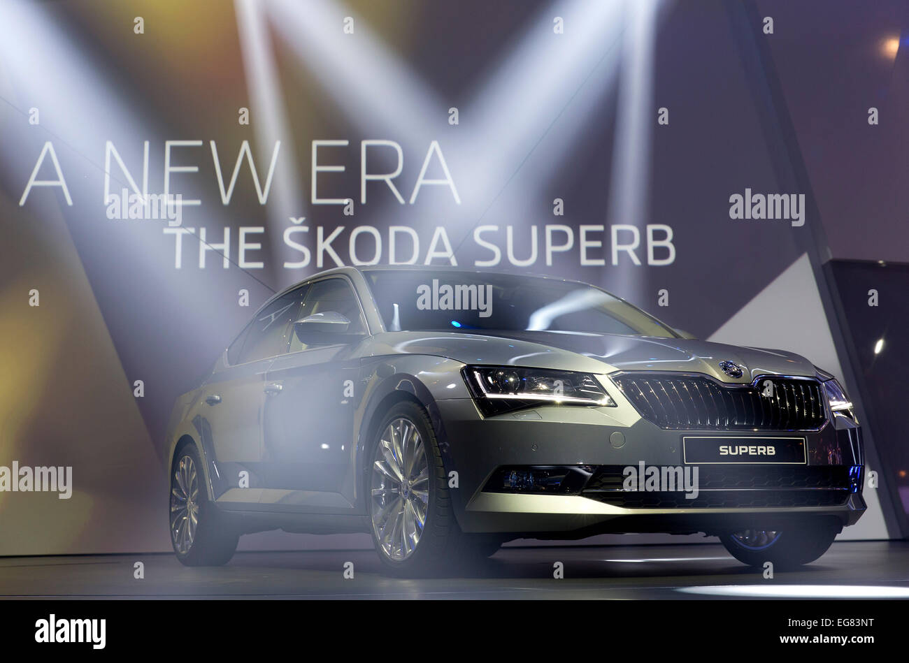 Skoda Superb, third generation Stock Photo - Alamy
