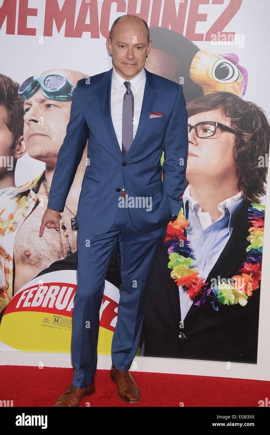 Los Angeles, California, USA. 18th Feb, 2015. Actor ROB CORDDRY at the ...