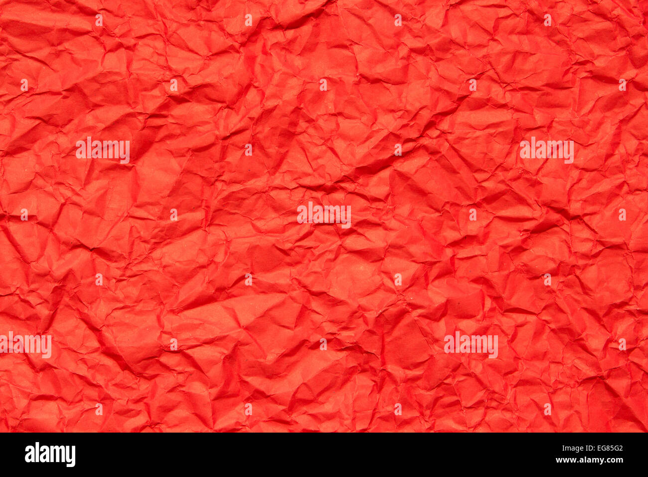 Red crumpled paper, for backgrounds or textures Stock Photo - Alamy