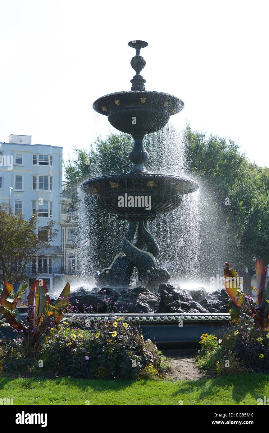 Brighton fountain gardens hi-res stock photography and images - Alamy