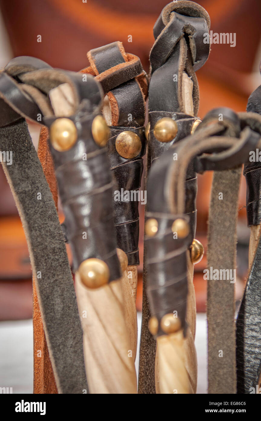 Leather whip hi-res stock photography and images - Alamy
