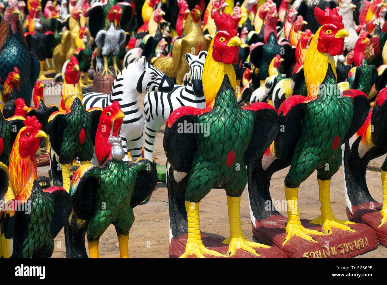 King Naresuan Statue, Cha Am, Thailand Stock Photo - Alamy