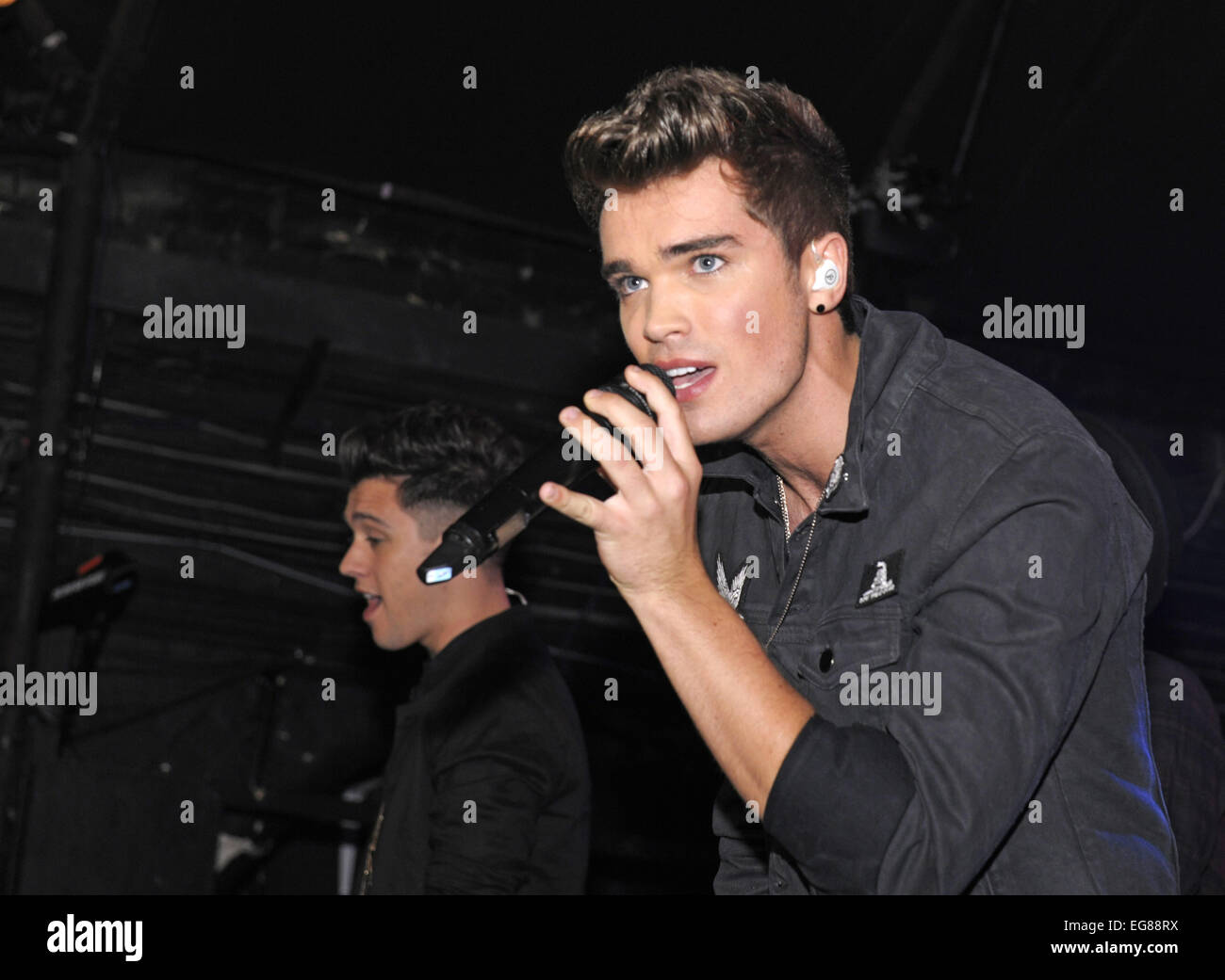 Union J perform and get wet at G-A-Y Pool Party Featuring: Union J ...