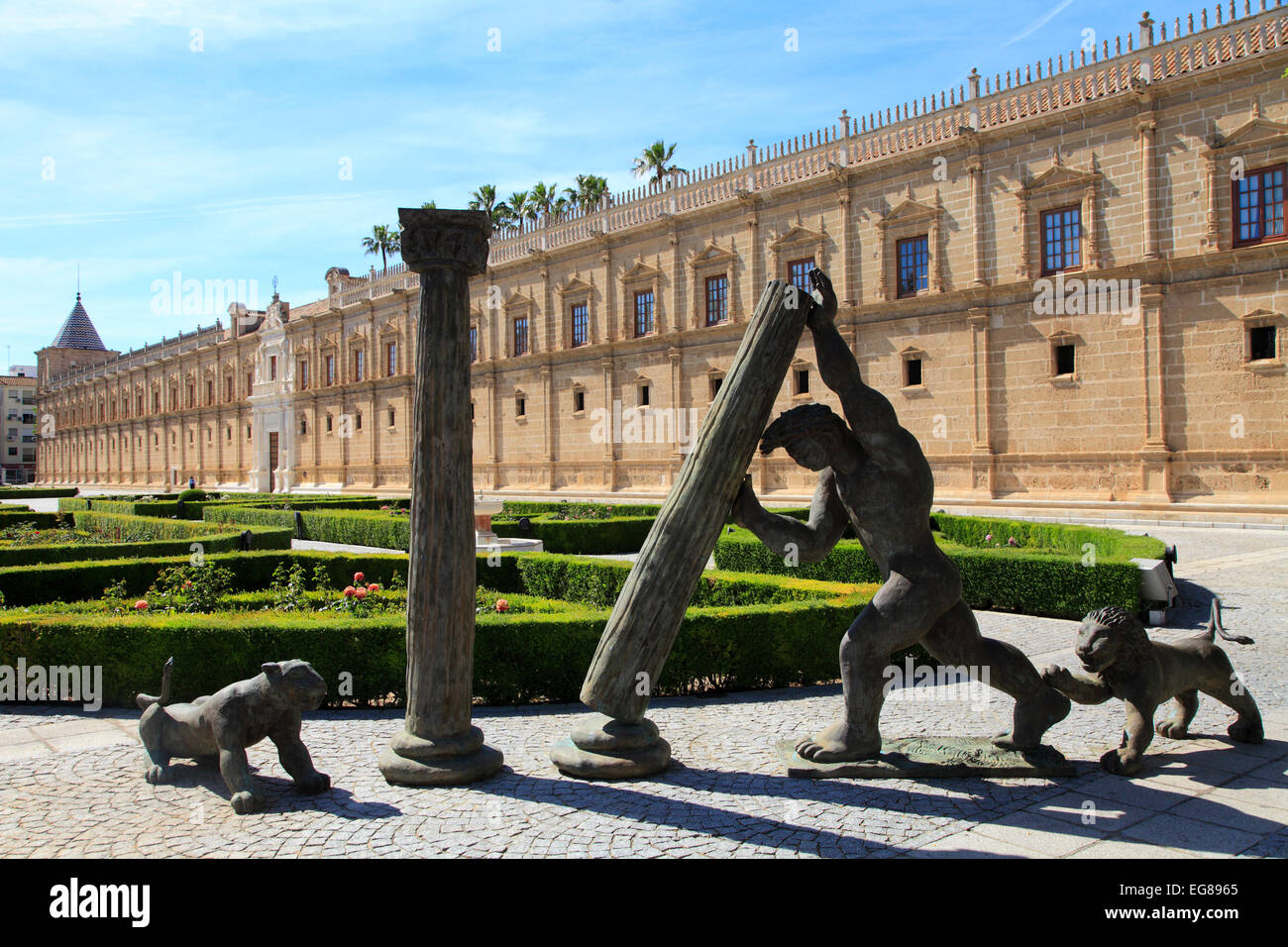 Spain, Andalusia, Seville, Parliament of Andalusia Stock Photo - Alamy