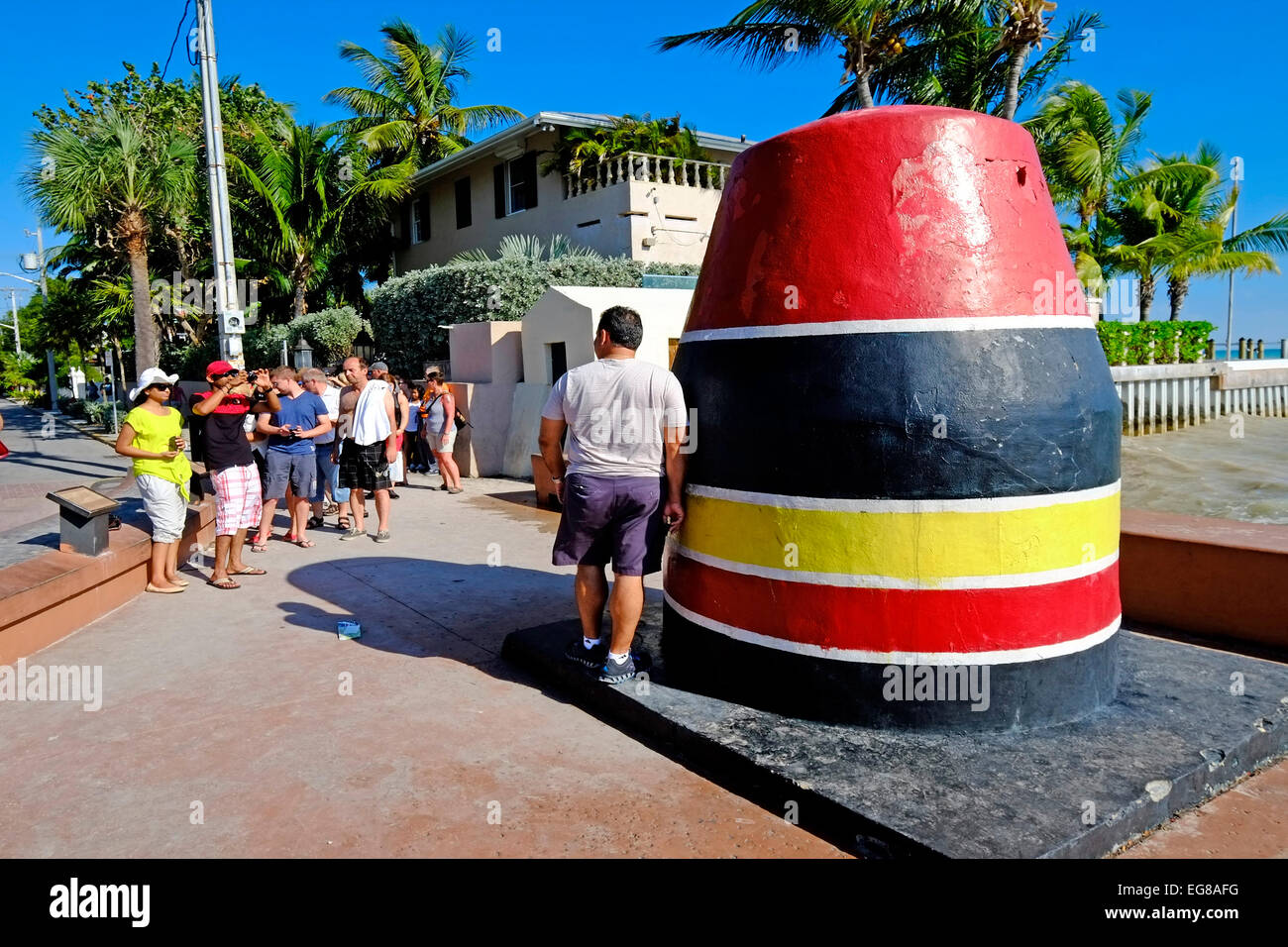 Southernmost Point Monument at Key West Florida FL destination for ...