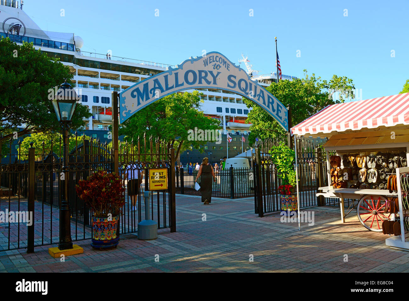 Mallory square key west hi-res stock photography and images - Alamy