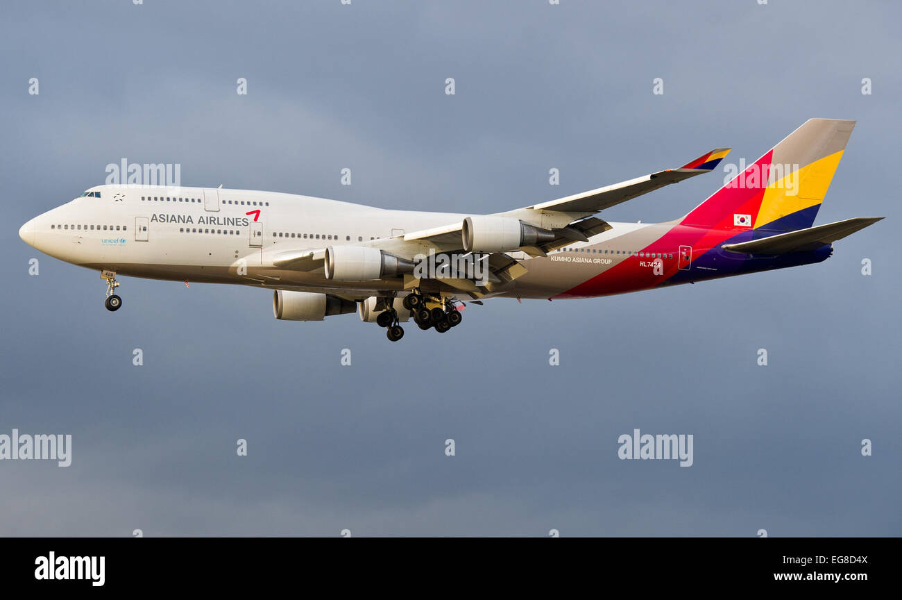 Asiana Airlines 747 First Class