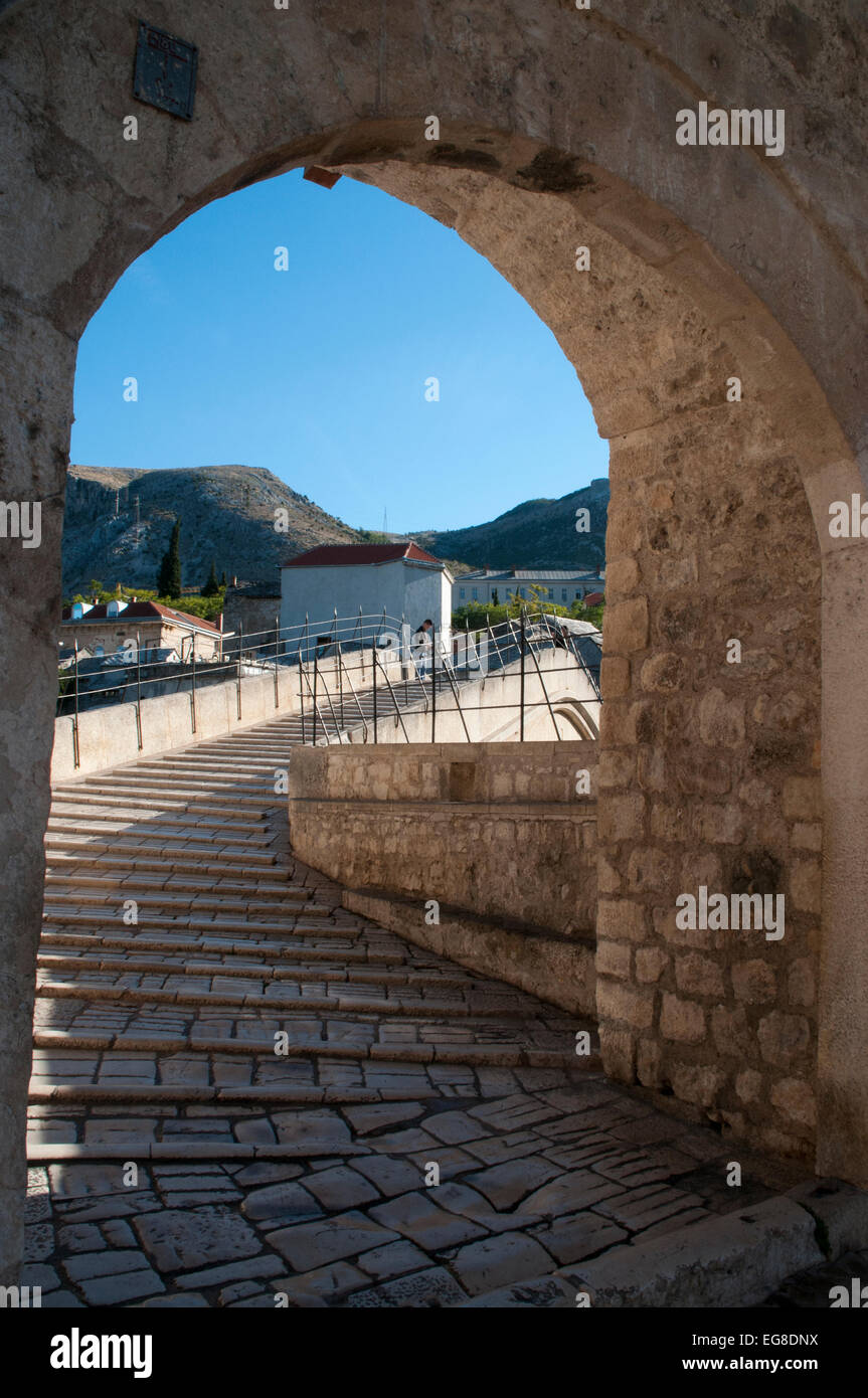Destroyed stari most bridge hi-res stock photography and images - Alamy