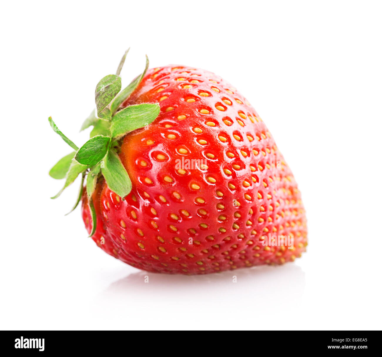 strawberry isolated white background Stock Photo - Alamy