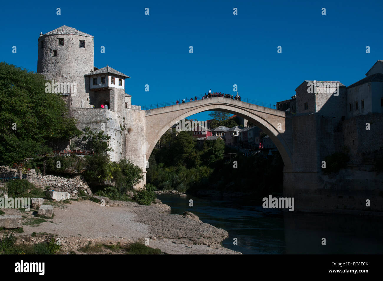 Mostar bridge destroyed hi-res stock photography and images - Alamy