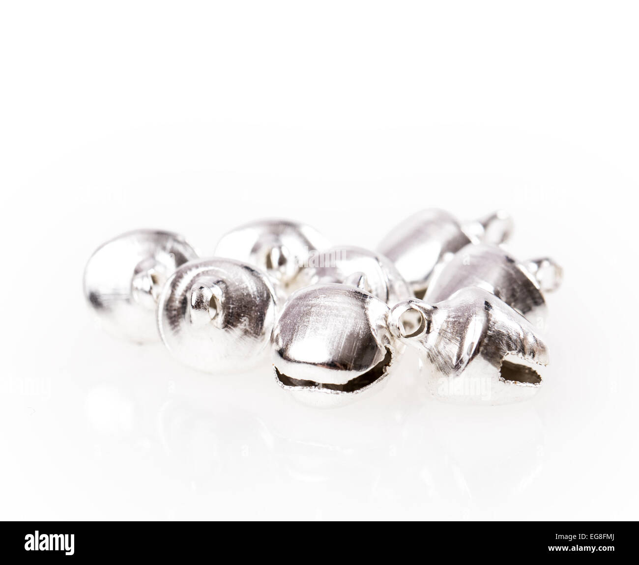 bells Isolated on white background Stock Photo - Alamy