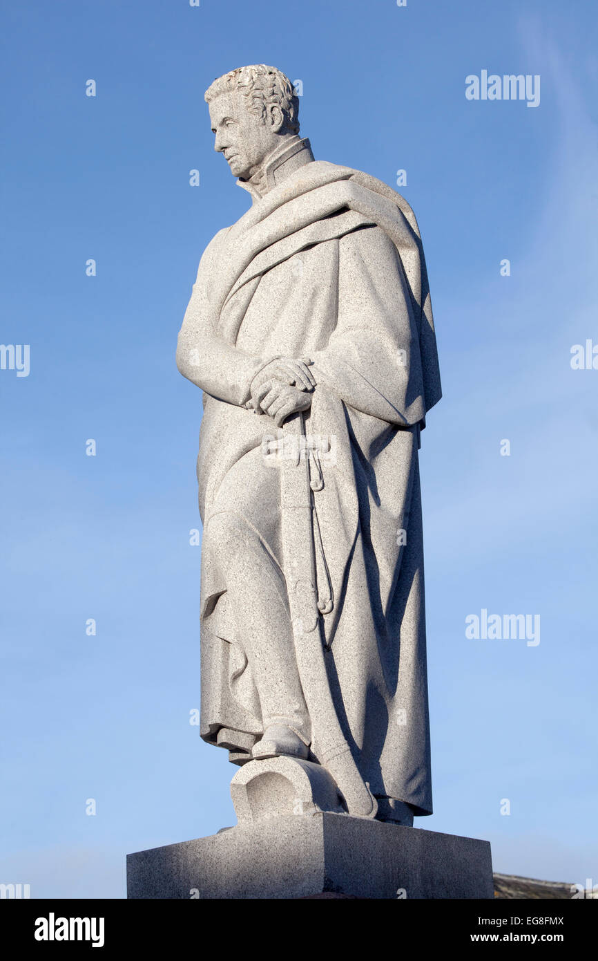 Granite Statue of George Fifth and Last Duke of Gordon Golden Square ...