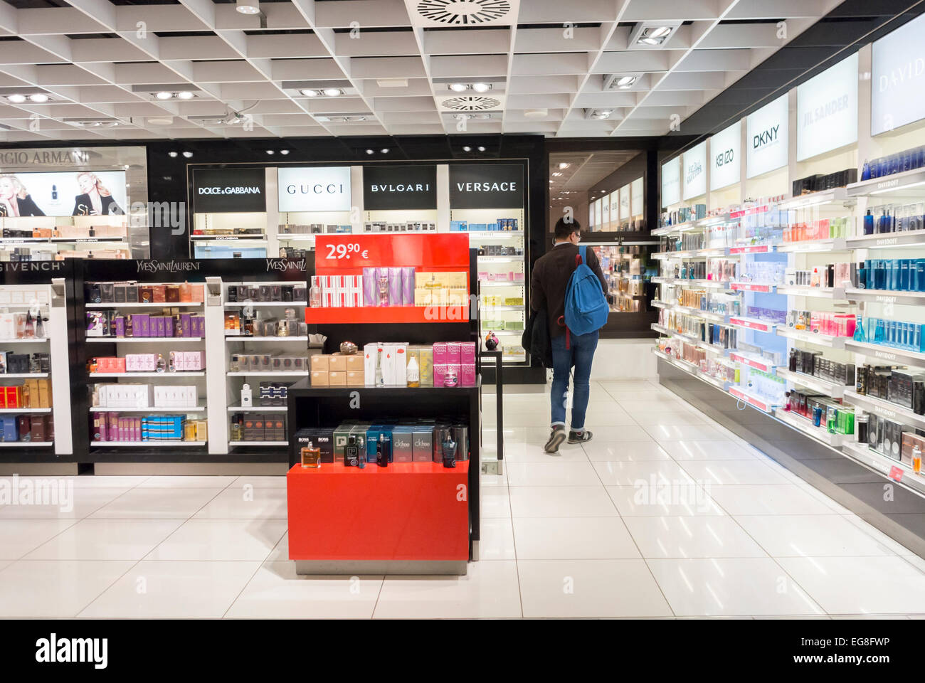 Perfume shop at mart hi-res stock photography and images - Alamy