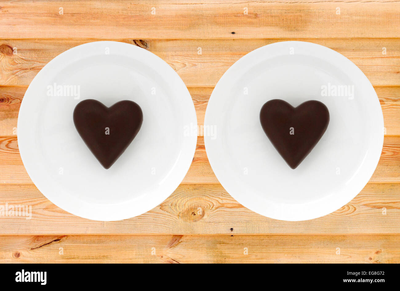 Chocolate plates hi-res stock photography and images - Alamy