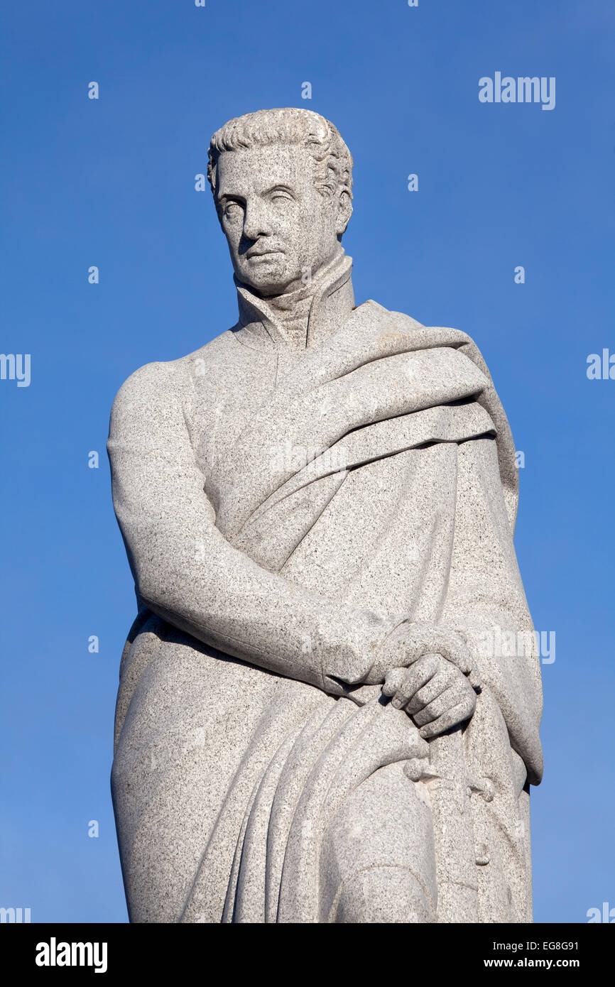 Granite Statue of George Fifth and Last Duke of Gordon Golden Square ...