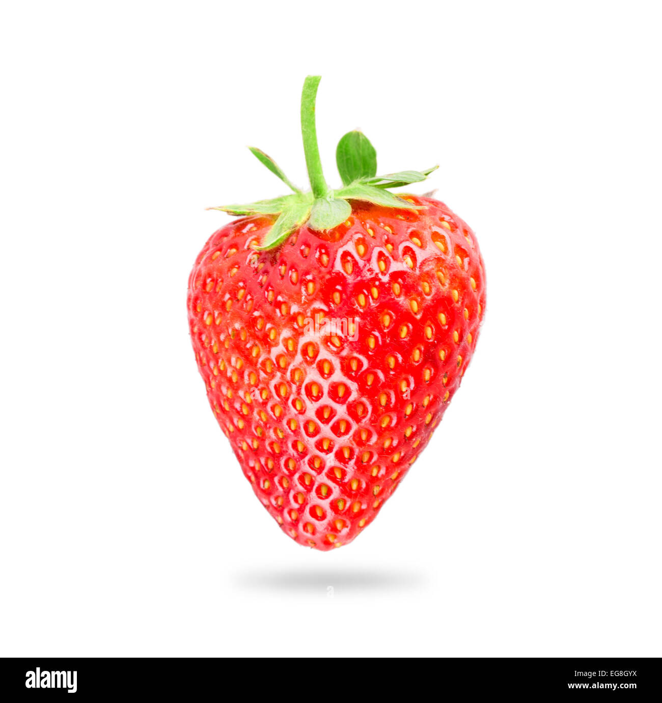 strawberry isolated white background Stock Photo - Alamy