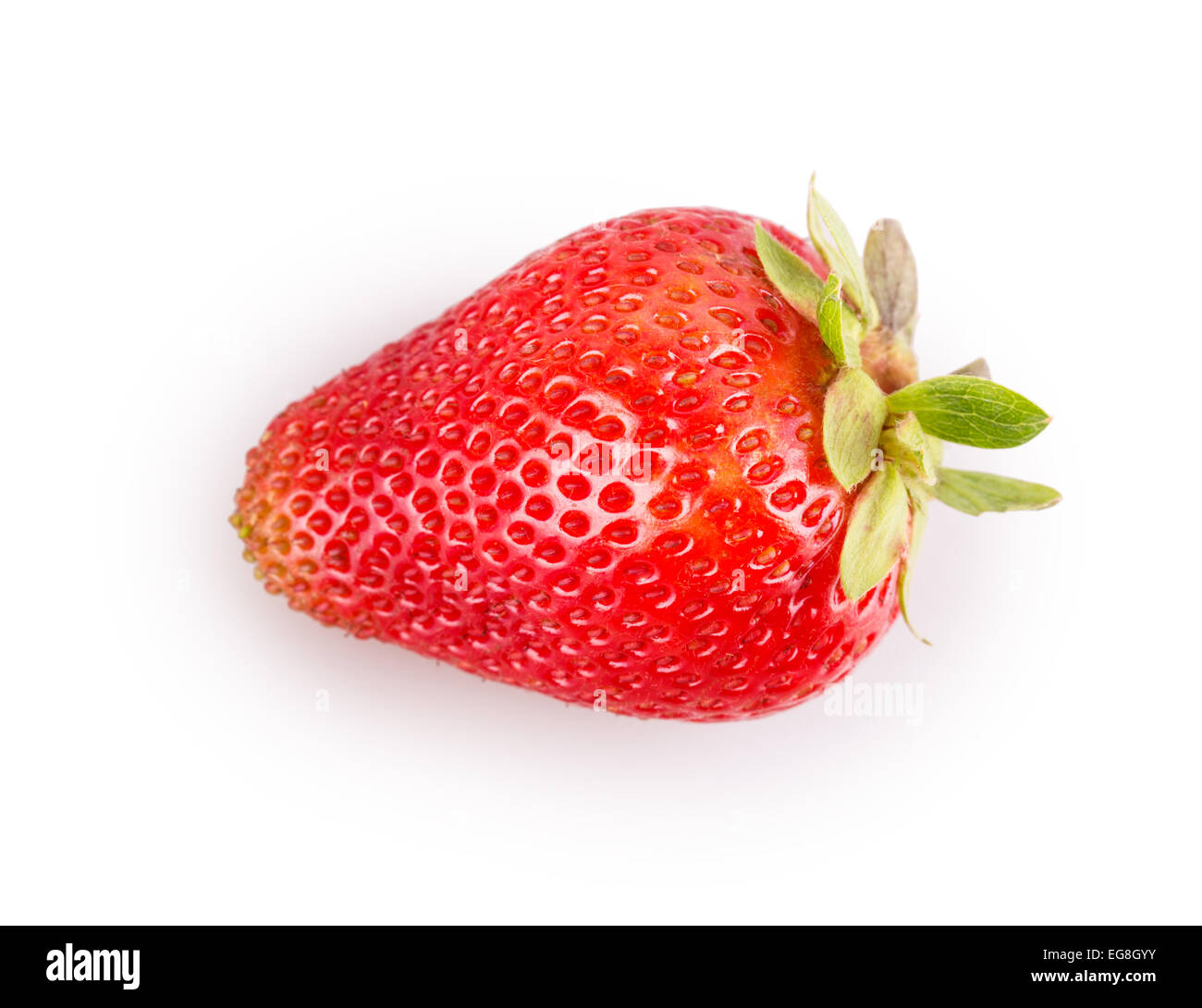 strawberry isolated white background Stock Photo - Alamy