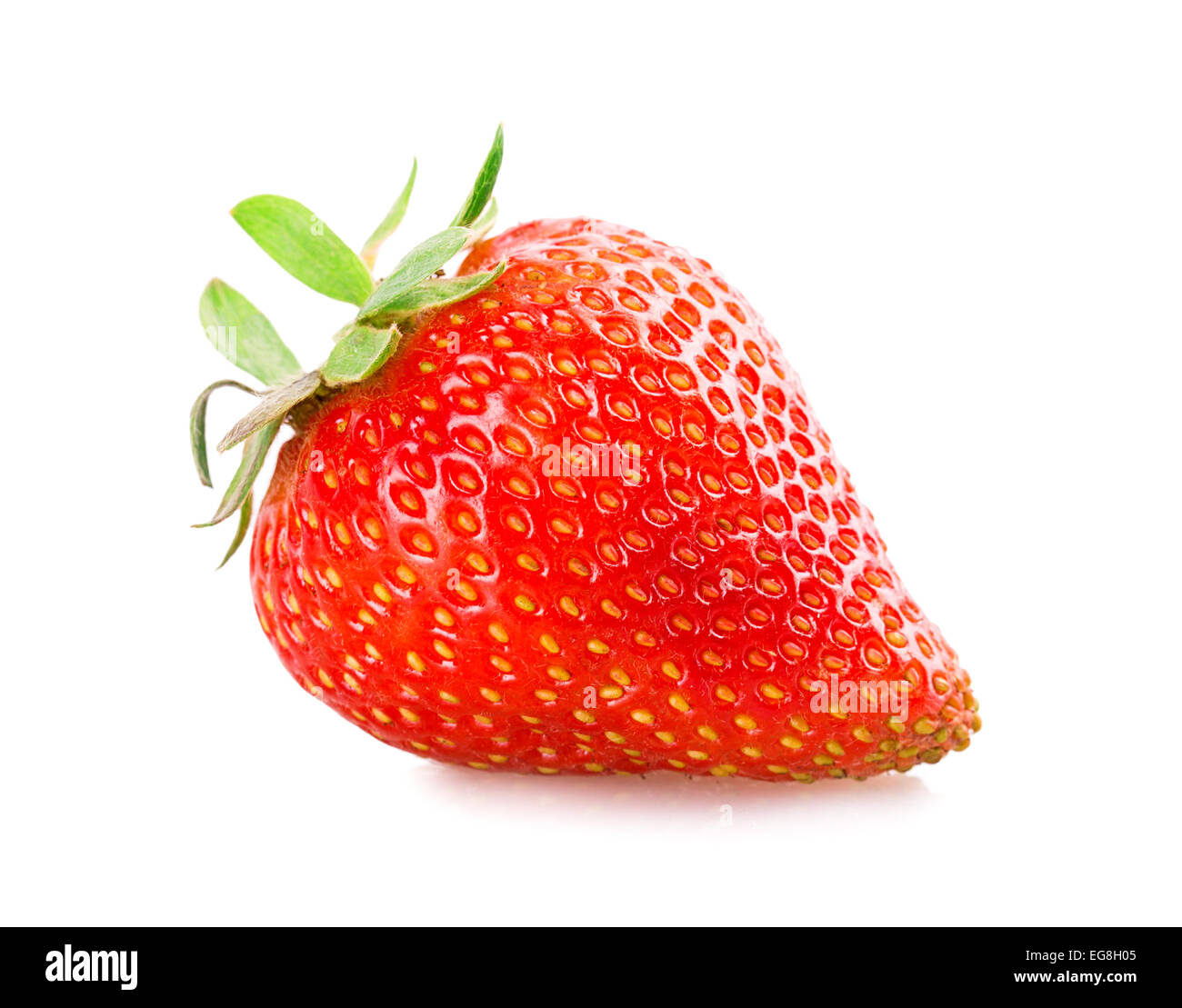 strawberry isolated white background Stock Photo - Alamy