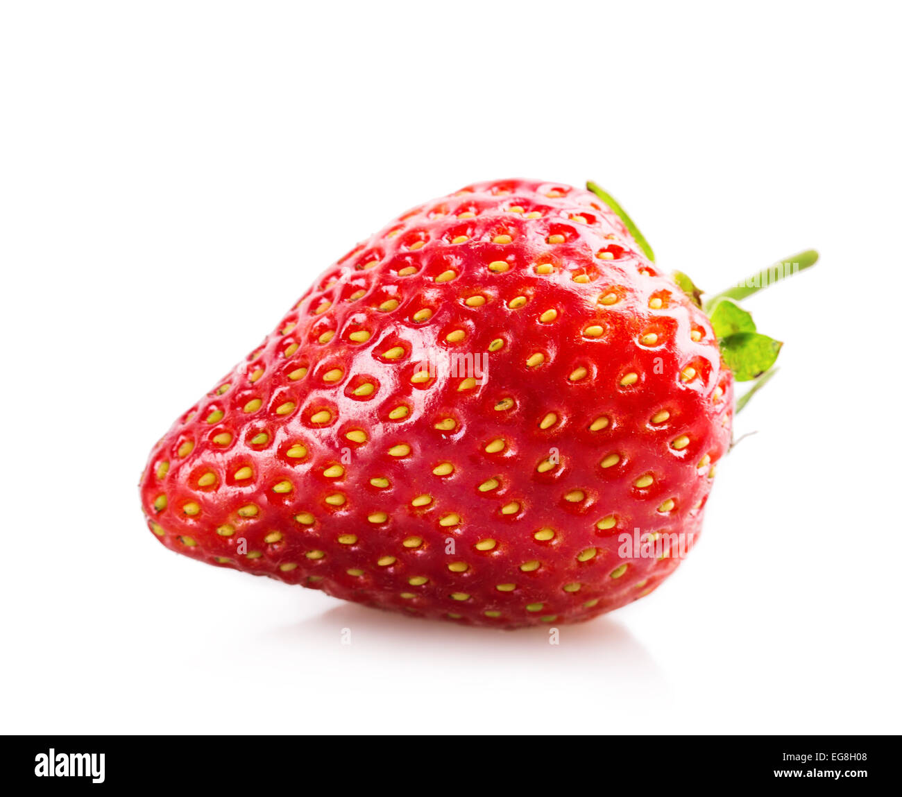 strawberry isolated white background Stock Photo - Alamy