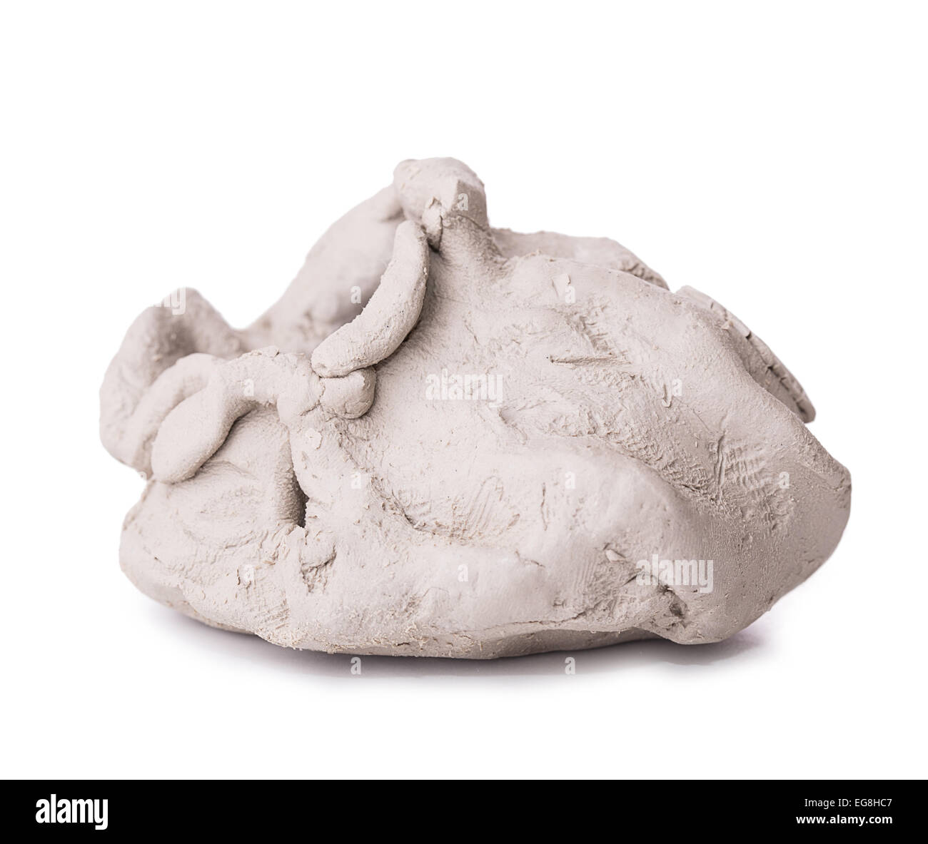 bag toy clay Isolated on white background Stock Photo - Alamy