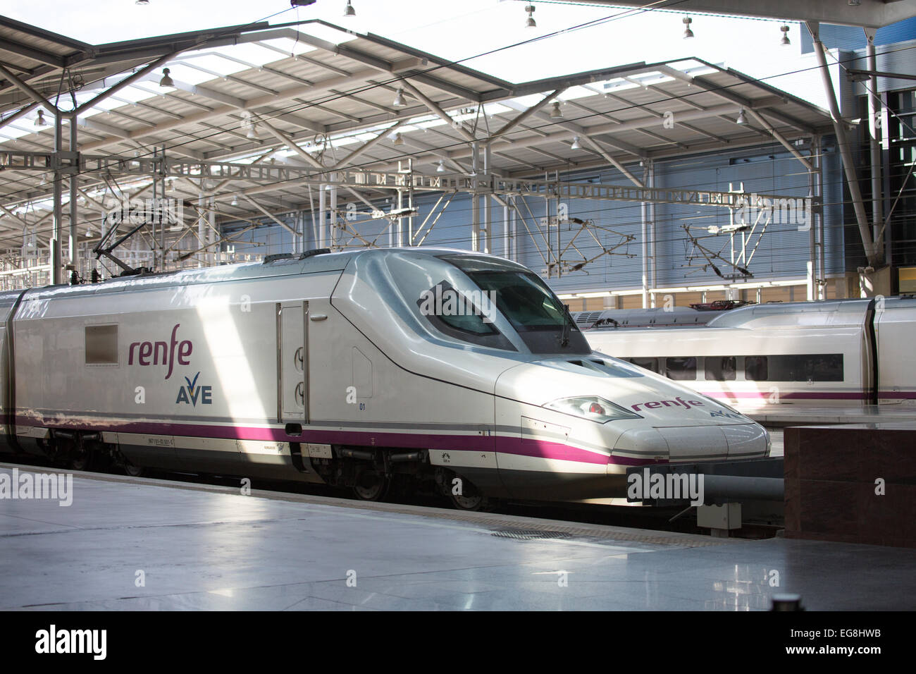 Spain the High Speed AVE Stock Photo - Alamy