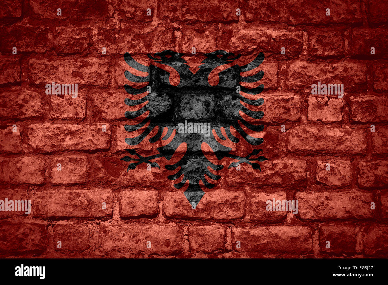 Albanian flag hi-res stock photography and images - Alamy