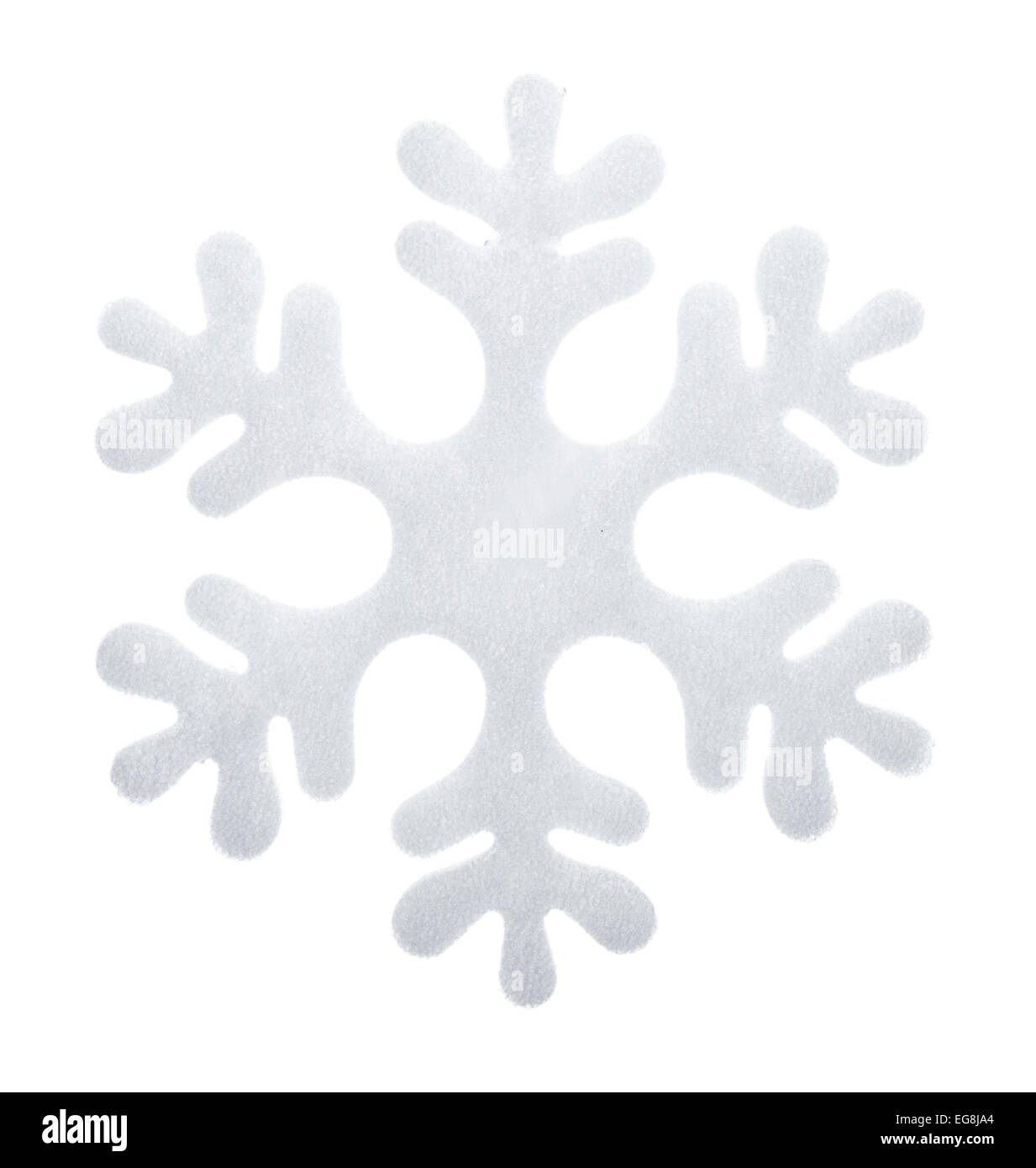 snowflake isolated snow snowflakes white Stock Photo - Alamy