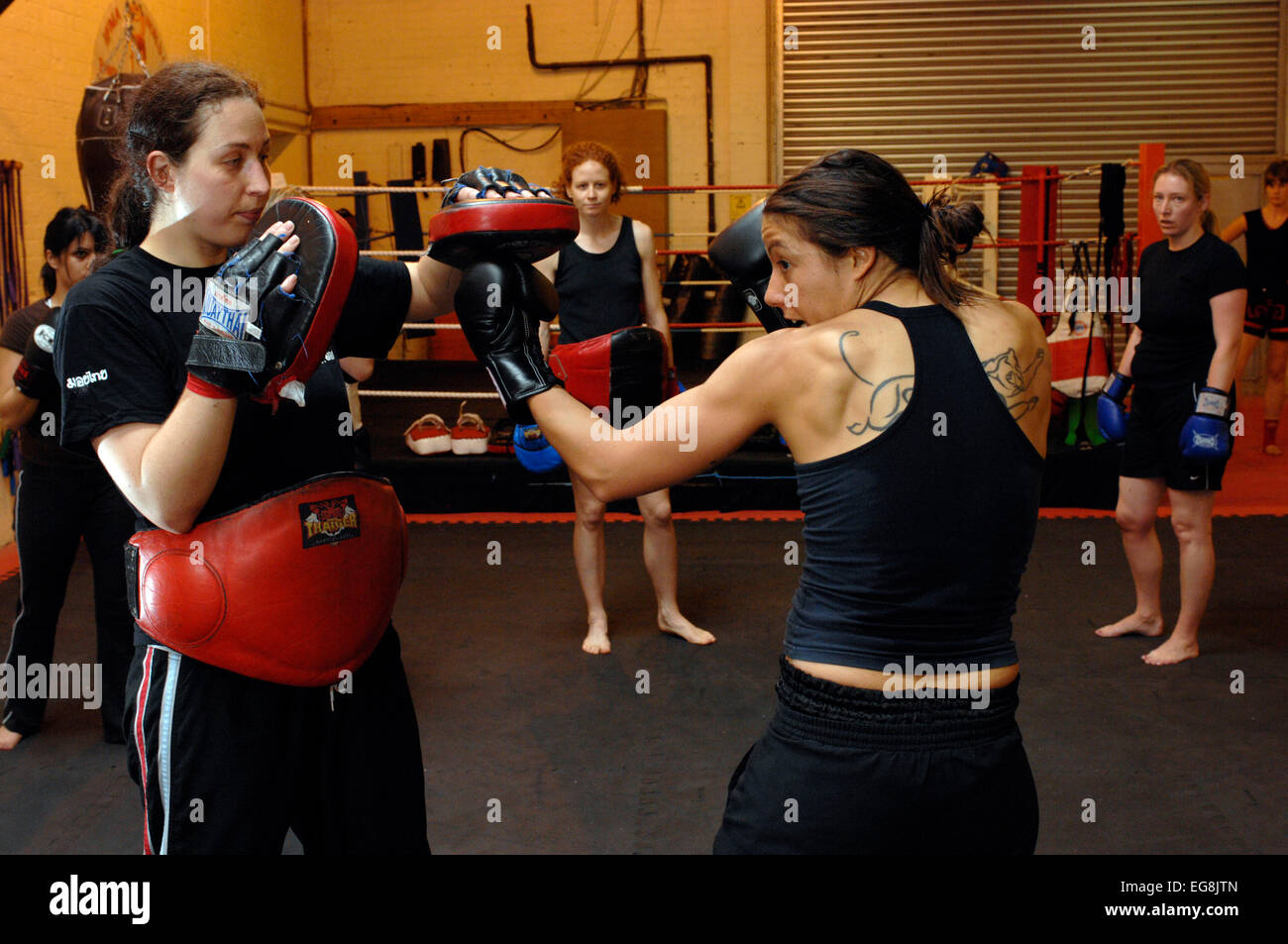 Thai kick box session the boxing is known as Muay-Thai Boxing Wapping ...