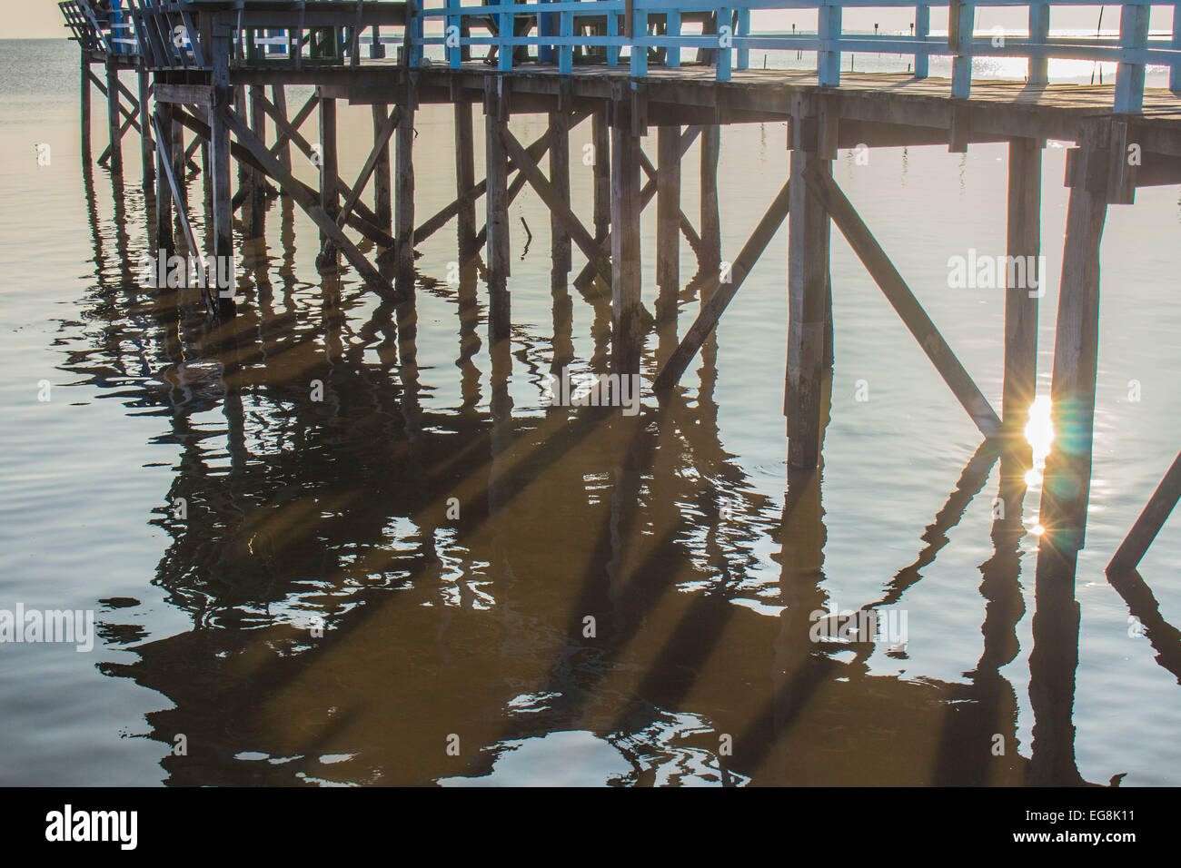 Beneath jetty hi-res stock photography and images - Alamy