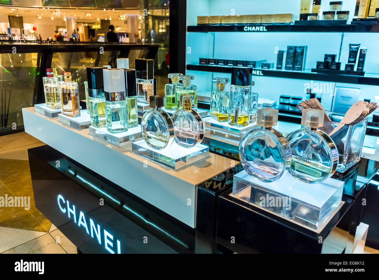 Berlin, Germany, Shopping Luxury French Perfumes, Chanel, inside ...