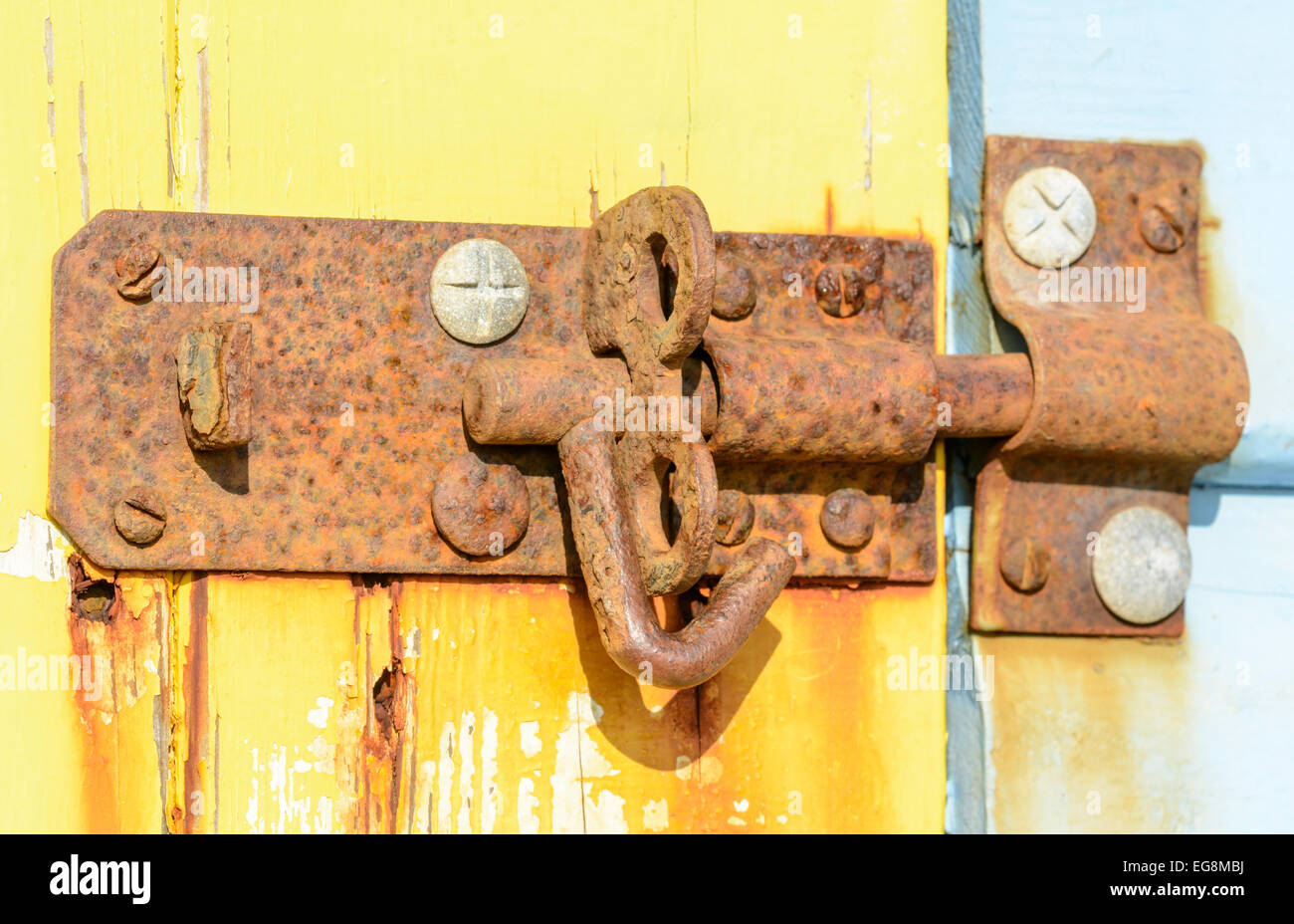 Old rusted bolt hi-res stock photography and images - Alamy