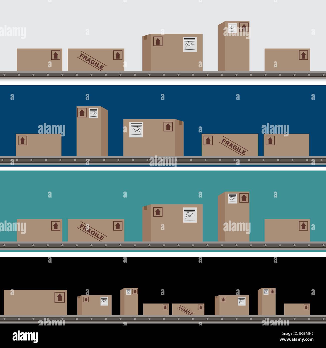 Conveyor belt banner hi-res stock photography and images - Alamy