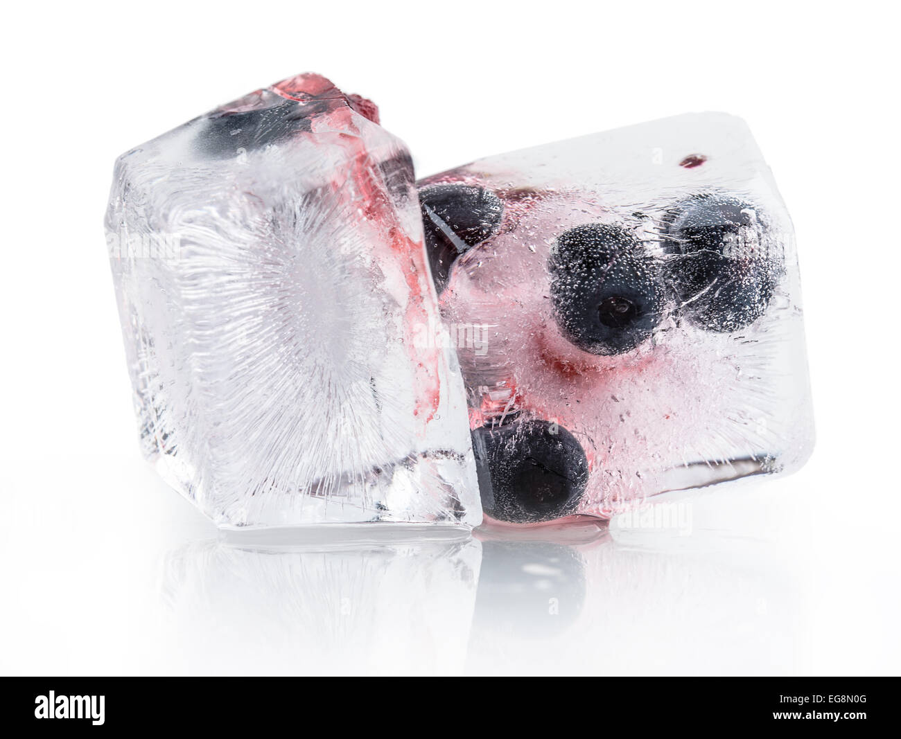 Ice crystal line Cut Out Stock Images & Pictures - Alamy
