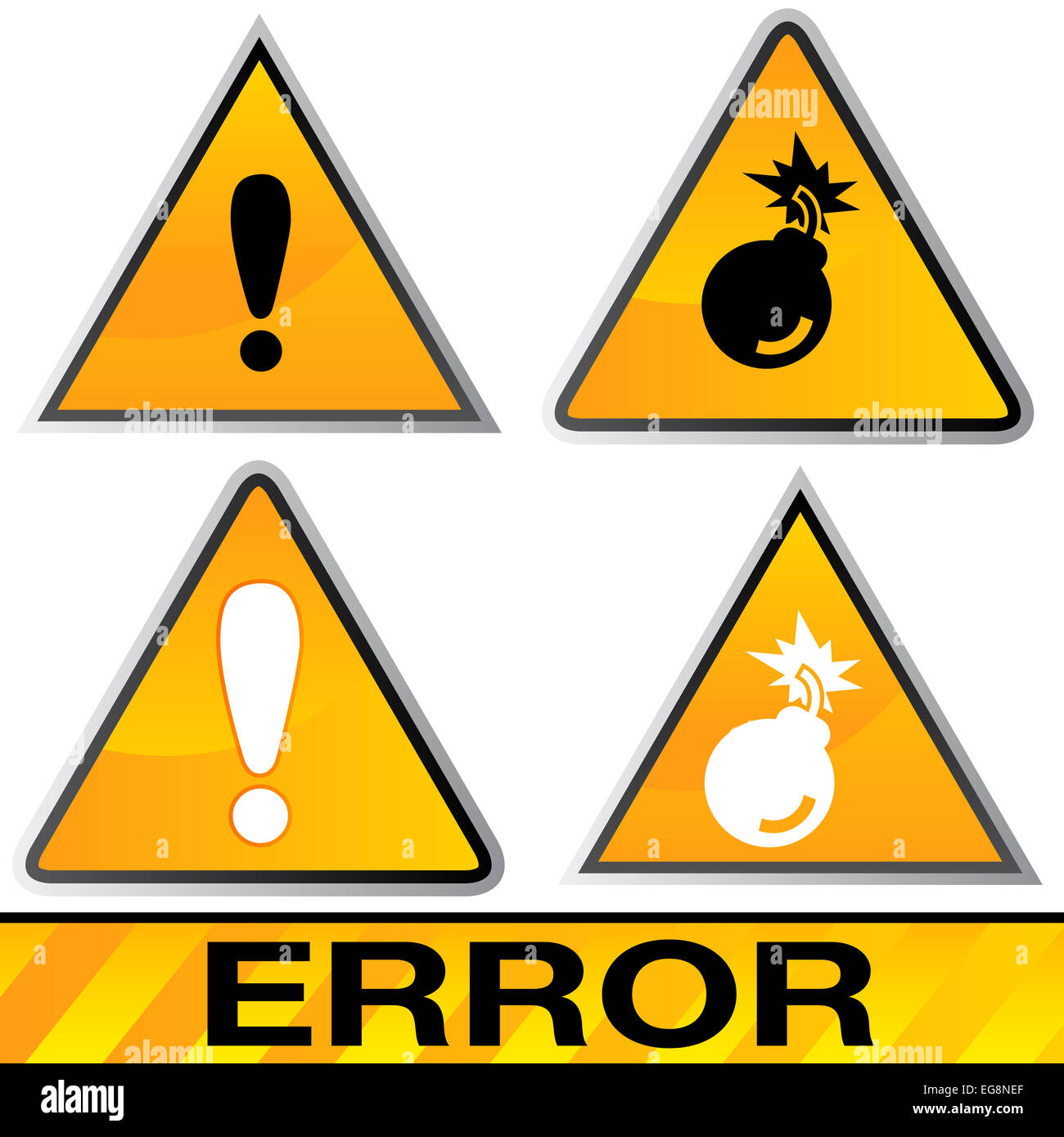 An image of a error icons Stock Photo - Alamy