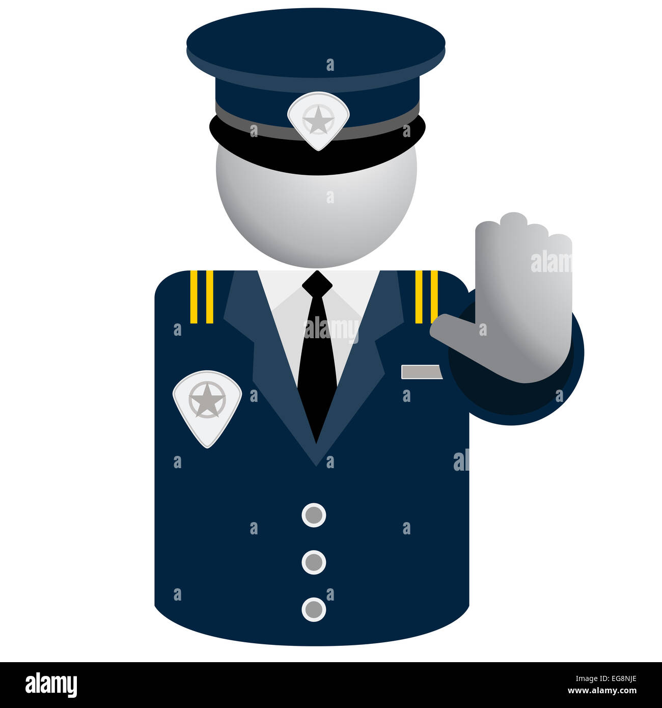 Generic police officer hi-res stock photography and images - Alamy