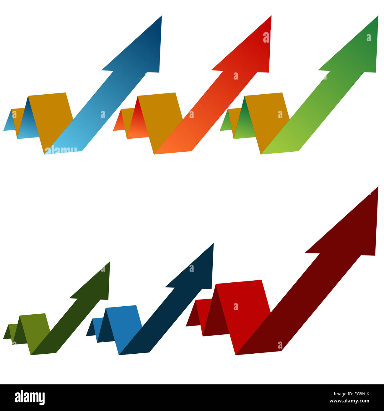 An image of a profit arrow icon Stock Photo - Alamy