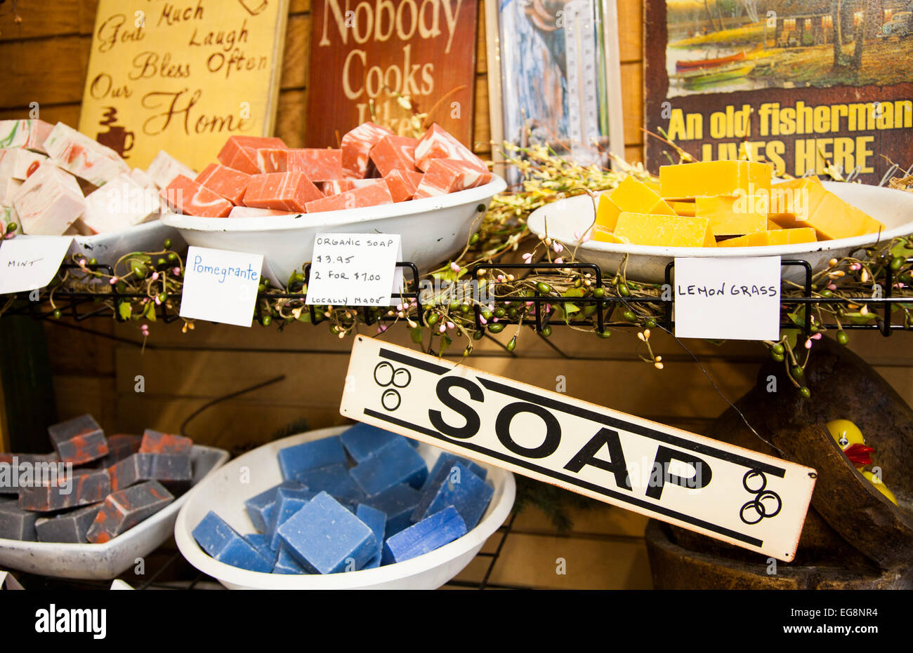 Soap store hi-res stock photography and images - Alamy