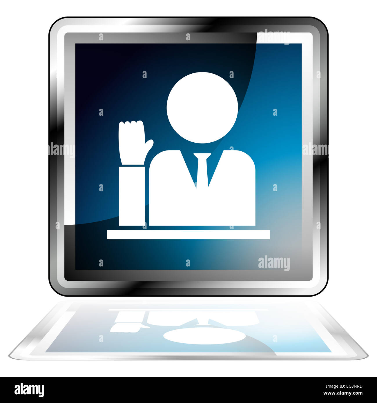 An image of a witness icon Stock Photo - Alamy