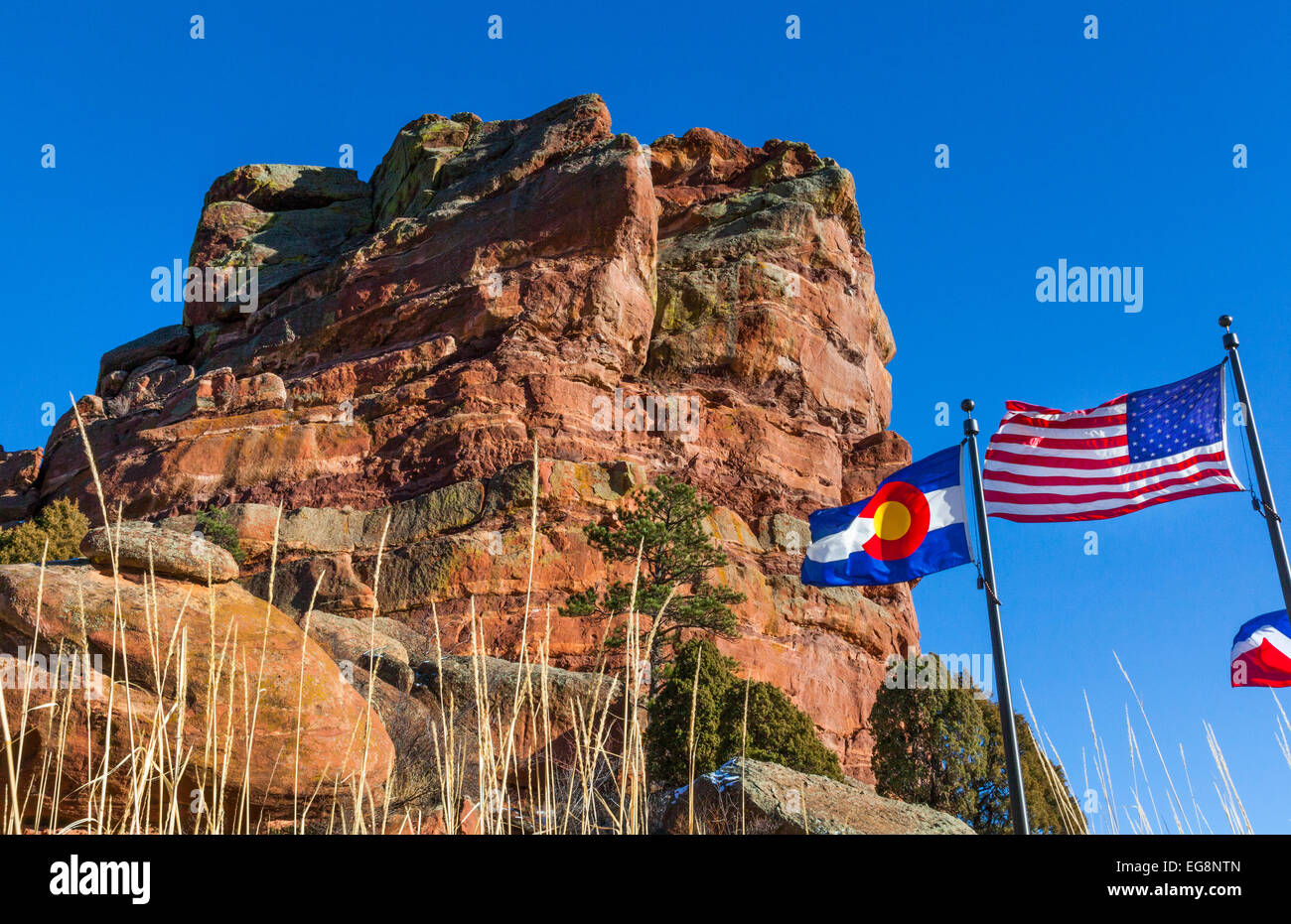 Red Rocks Park, Colorado Stock Photo - Alamy