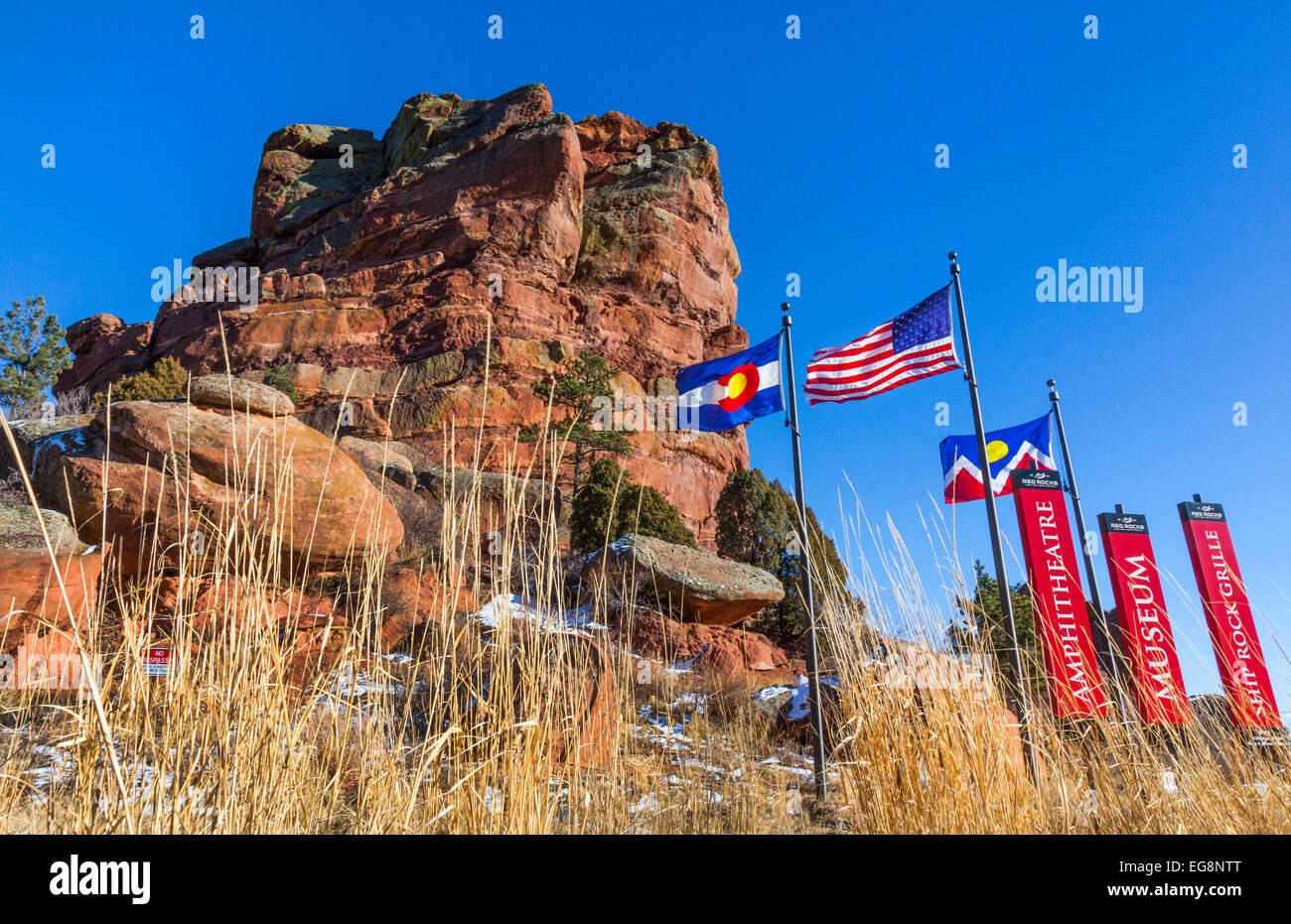 Red Rocks Park, Colorado Stock Photo - Alamy