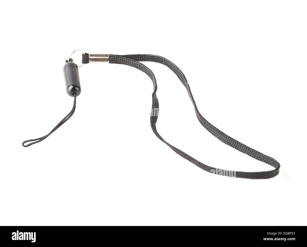 Strap phone isolated on white background Stock Photo - Alamy