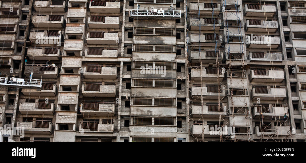 Indian building under construction Stock Photo - Alamy